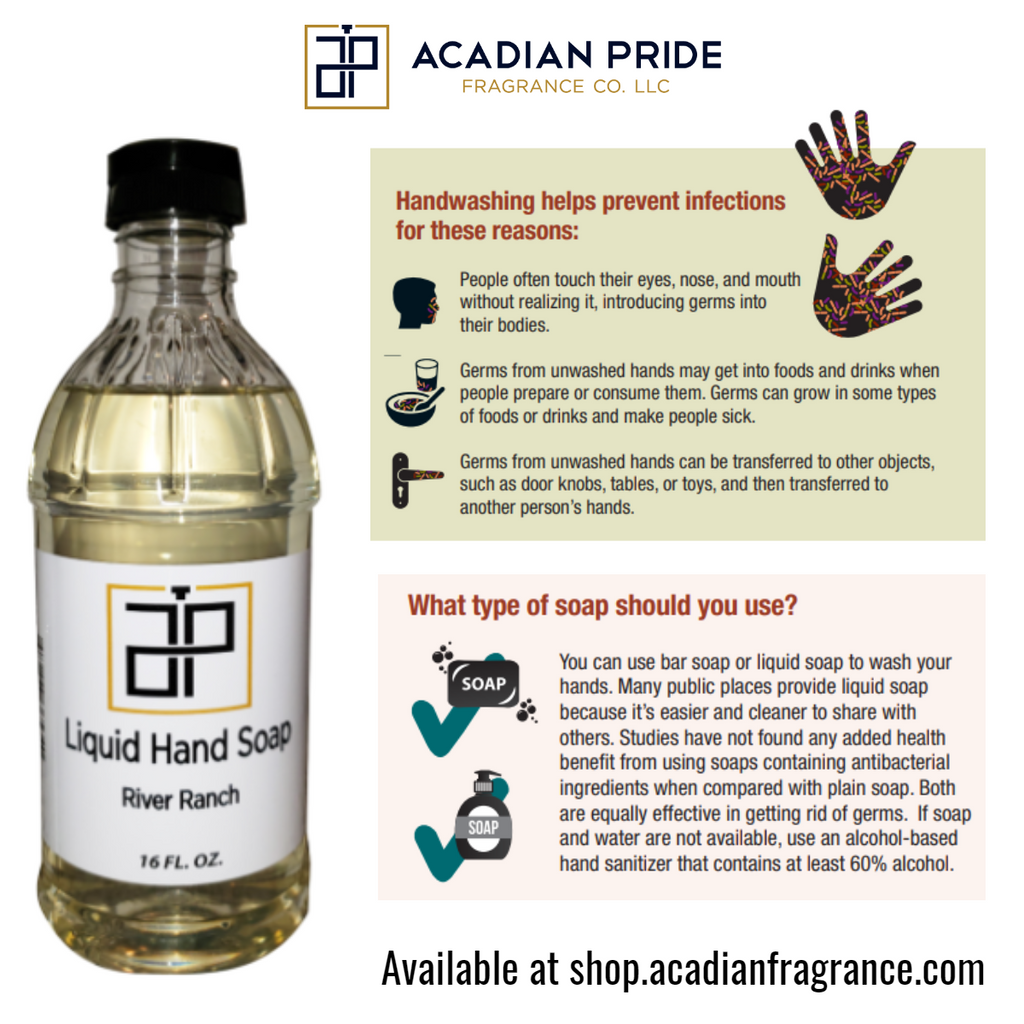River Ranch Liquid Hand Soap | Acadian Pride Fragrance